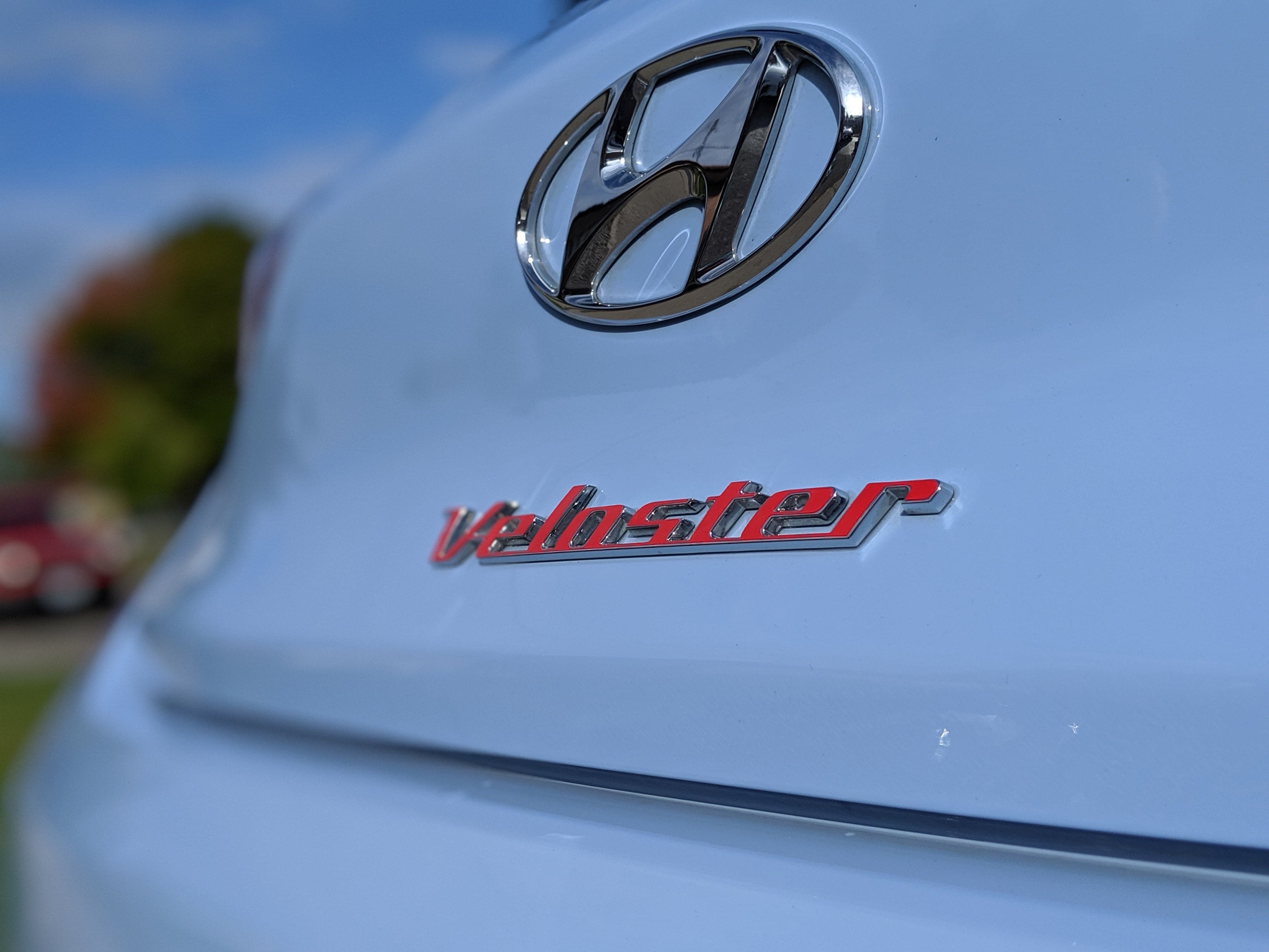 2019+ (2nd Gen) Hyundai Veloster - Rear Veloster Emblem VinylMod Overl