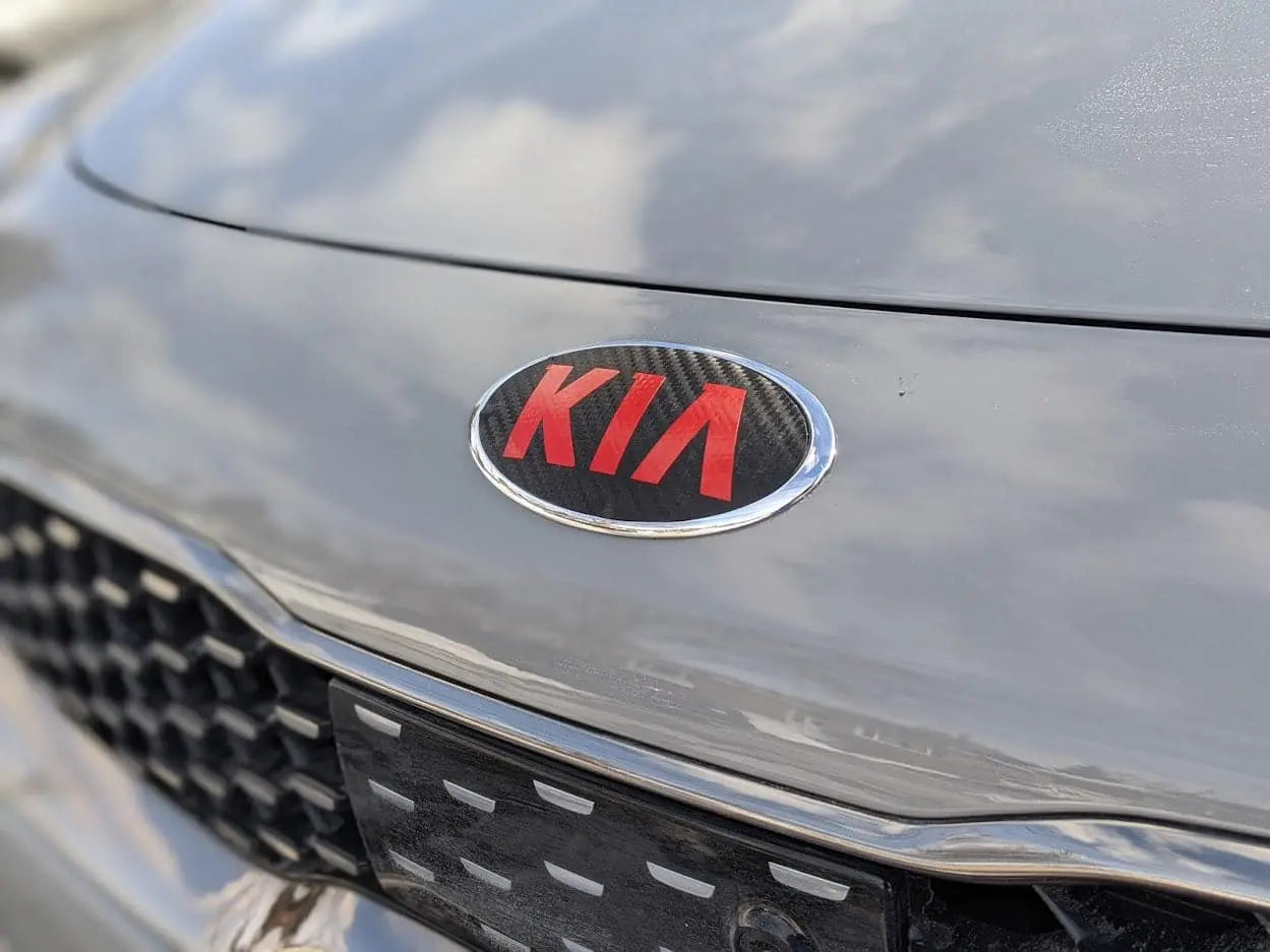 2018+ (1st Gen) KIA Stinger - Front Emblem VinylMod Overlays